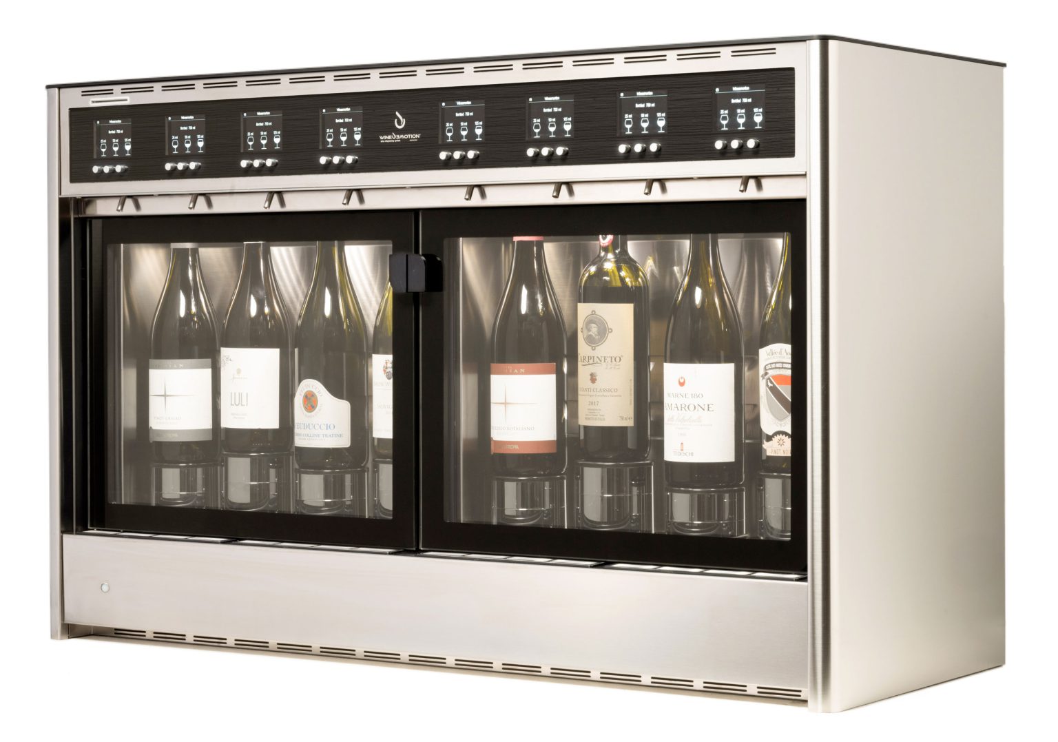 8 Bottle, Dual temperature Wine Dispenser – OTTO SELF – Wineemotion