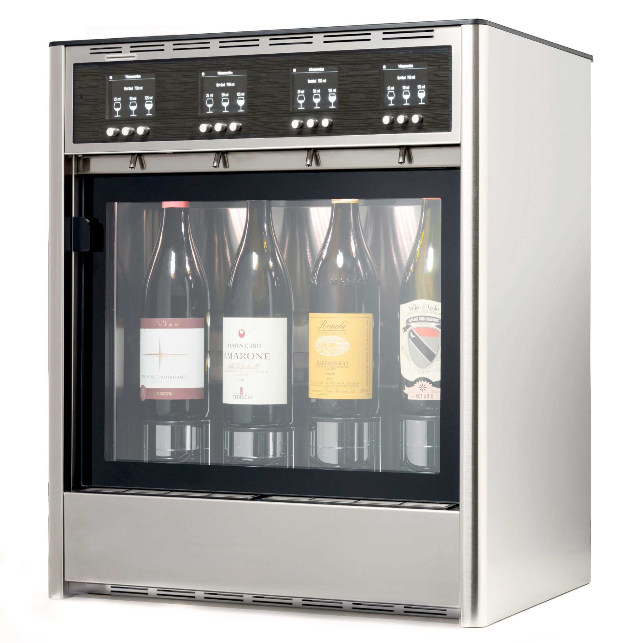Four Bottles Wine Dispenser – QUATTRO SELF – Wineemotion